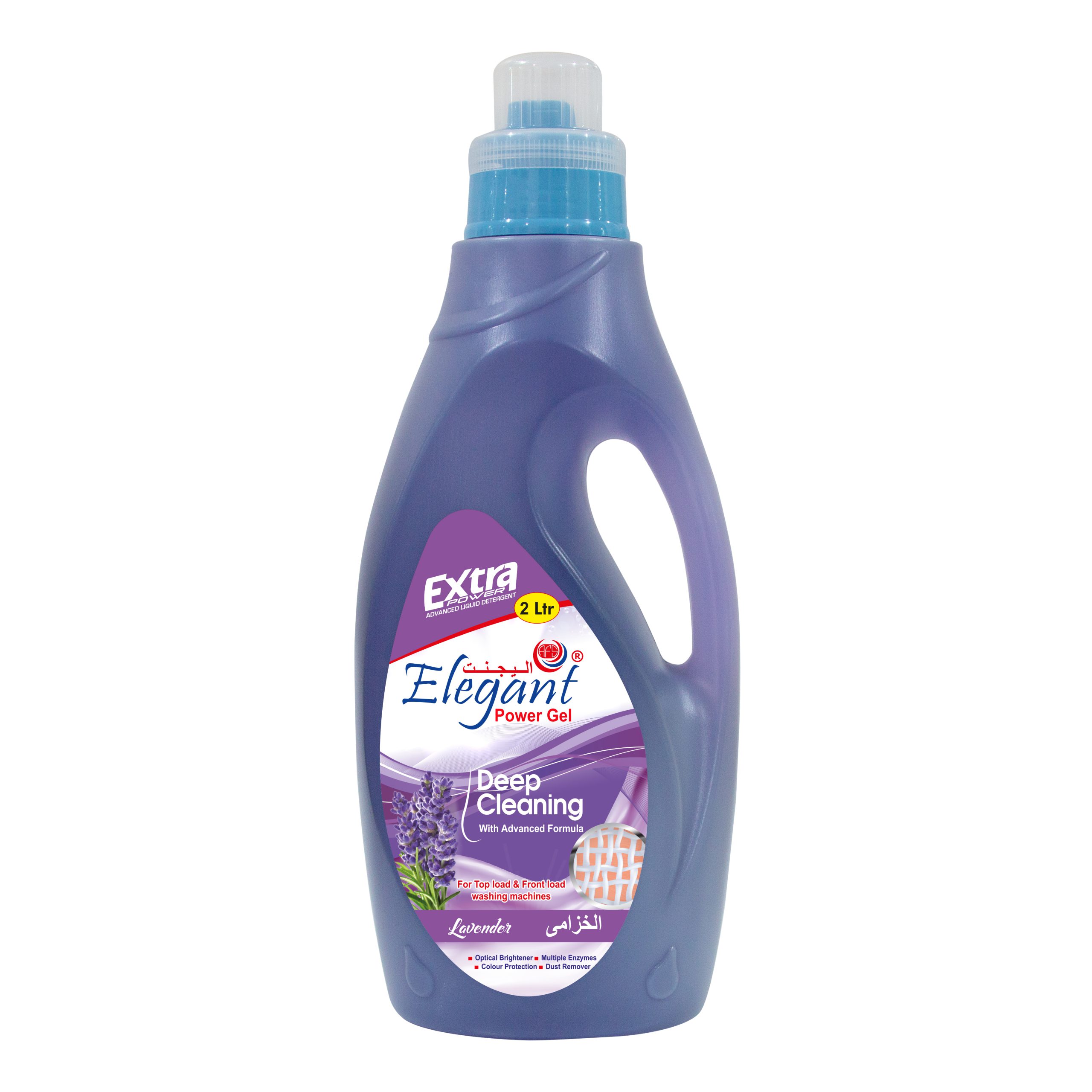 Lavender 2 Liter Deep Cleaning Power Gel - AFS General Trading LLC
