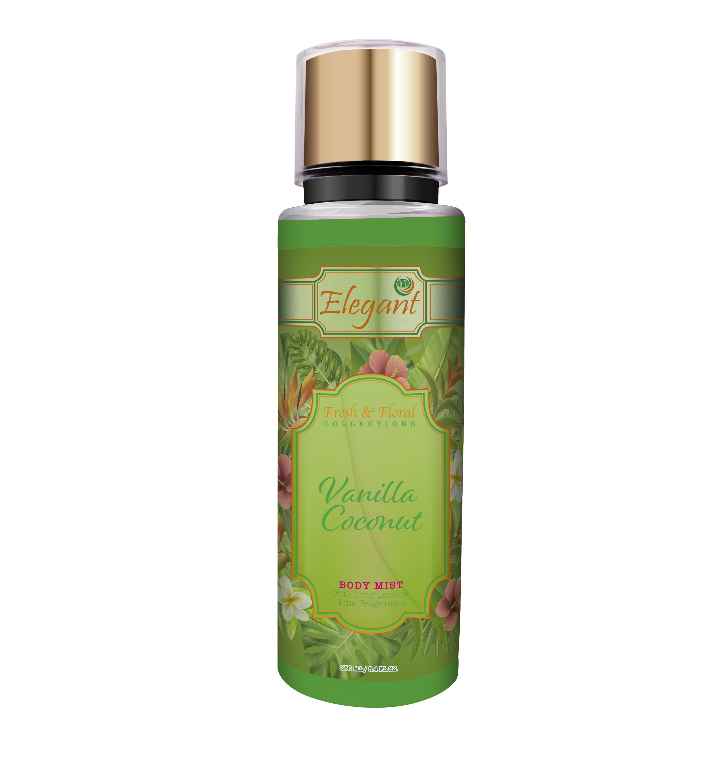 Vanilla Coconut Body Mist Spray - AFS General Trading LLC
