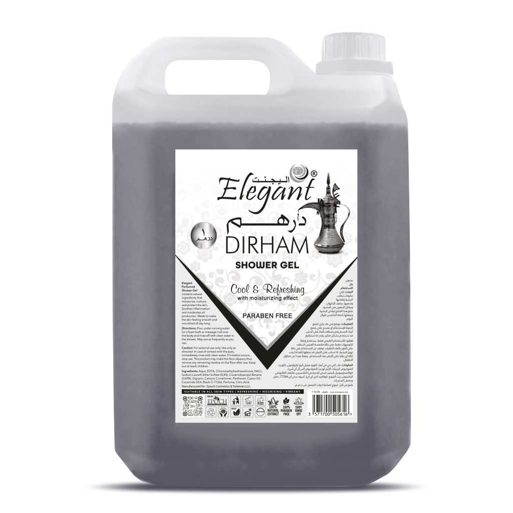 Dirham 5 Liter Shower Gel Refill - AFS General Trading LLC
